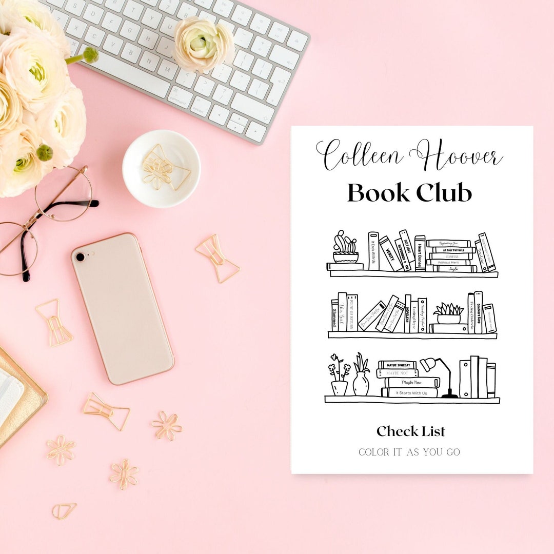 Colleen Hoover Reading List, Digital Download, It Ends With Us ...