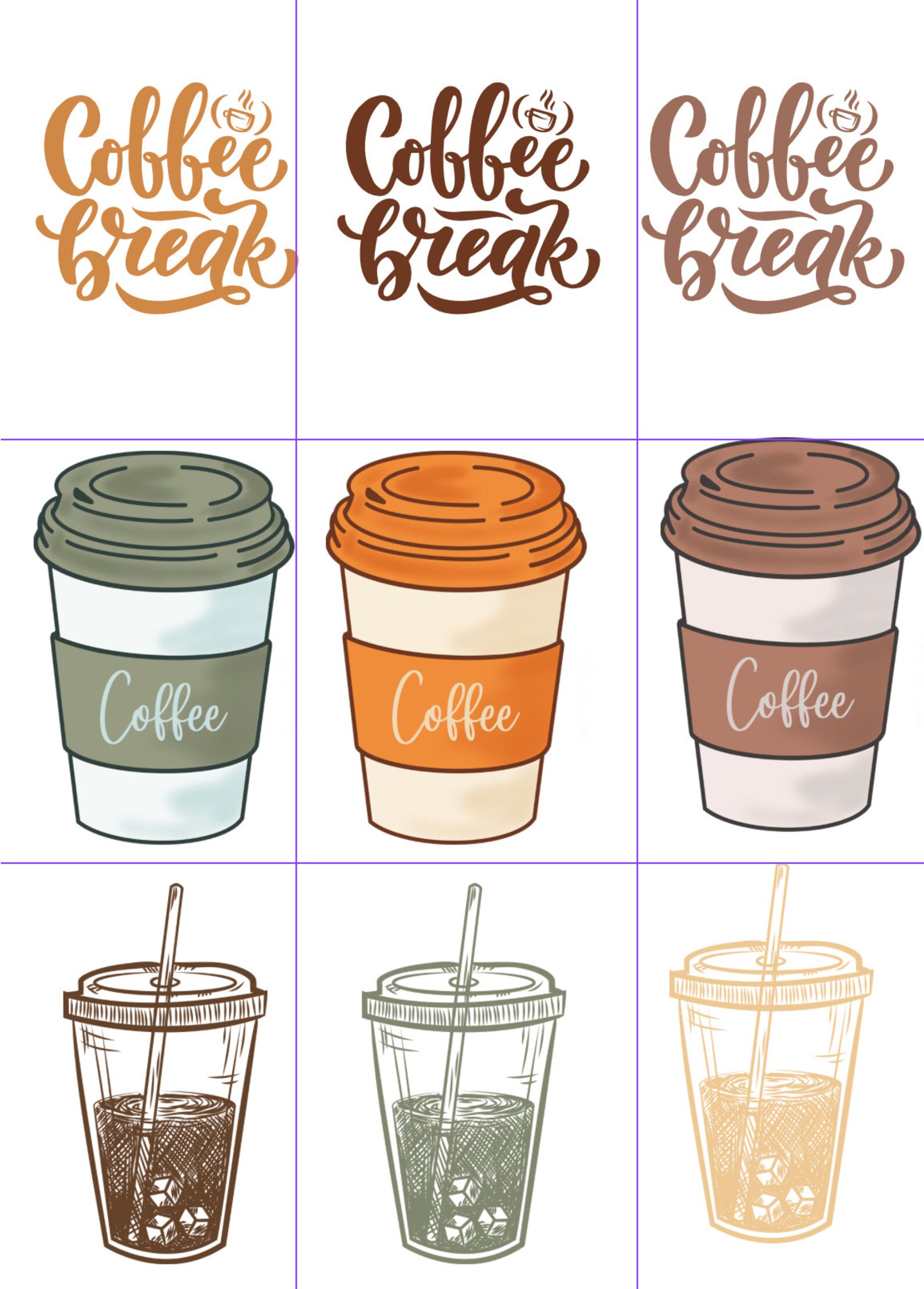 Coffee Lovers Sticker Pack/ Goodnotes Stickers/ Planner Stickers - Etsy