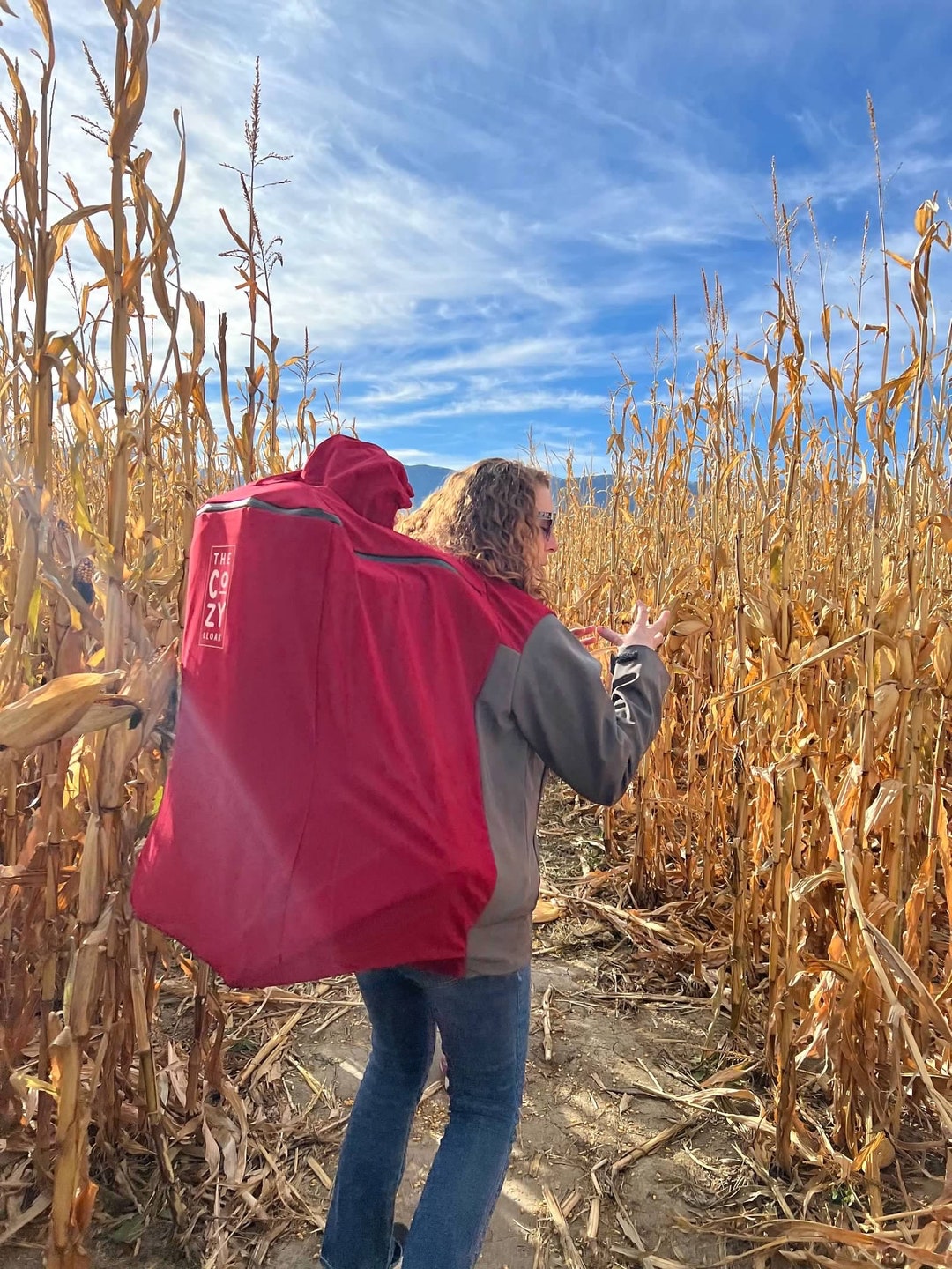 The Cozy Cloak: an Adult Coat/backpack Cover - Etsy