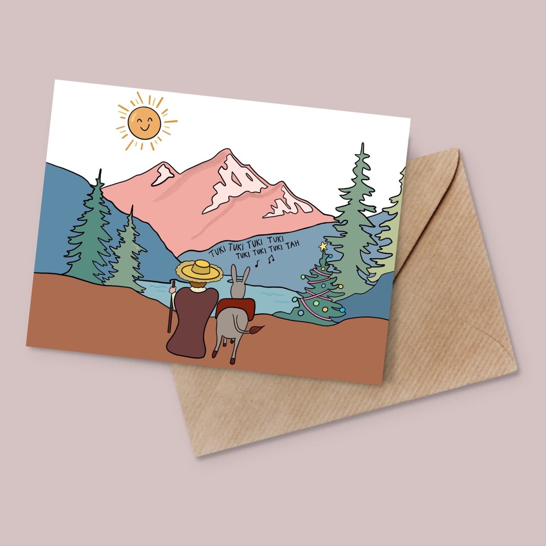 Burrito Sabanero Christmas Card Spanish Navidad Card 2022 - Etsy