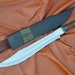 20 Inches Long Blade Jungle Machete-forged Cleaver-real - Etsy