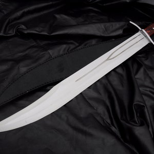 18 Inches Long Blade Sword-dragon Tooth Sword-d Guard Handle-full Tang ...