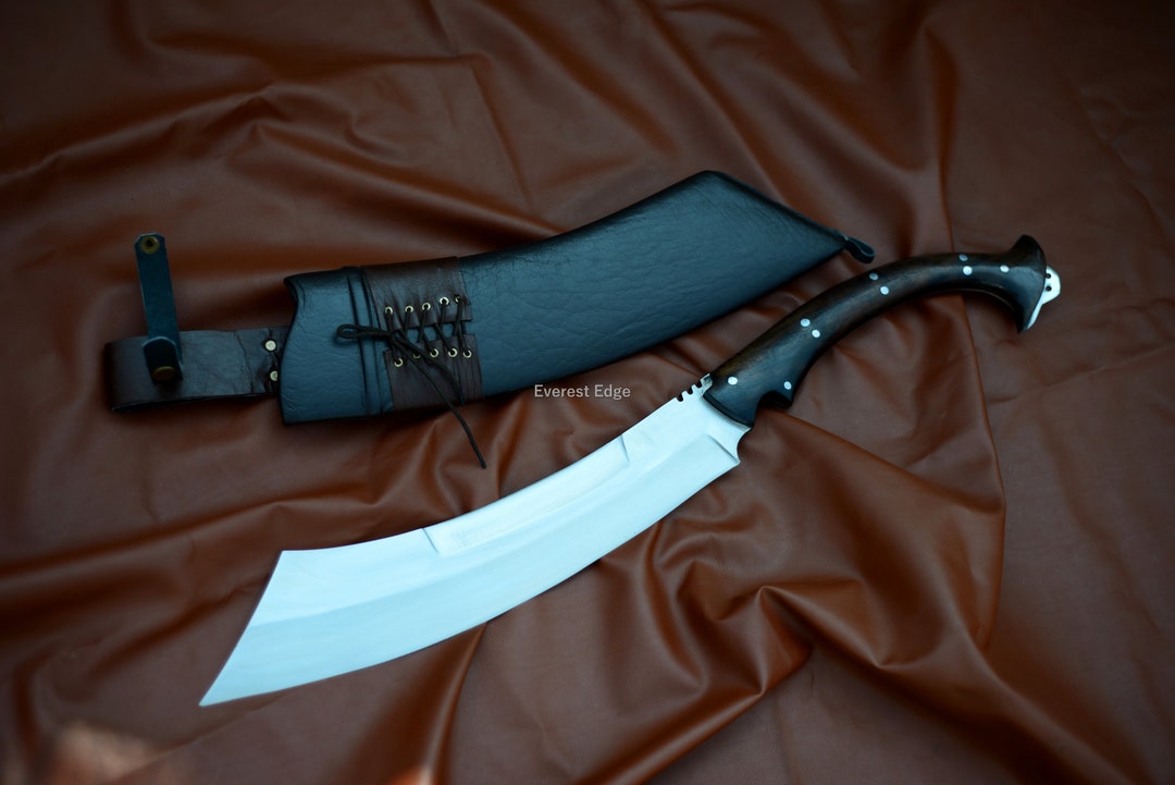 16 Inches Long Blade Large Jungle Cleaver Machete Hand Forge-full Tang ...