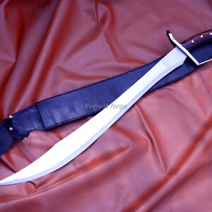 24 Inches Blade Scimitar Sword-forged-hand Forged Sword-crafted From ...