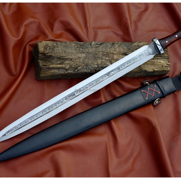 Hand Forged Sword - Etsy