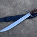 18 Inches Long Blade Sword-dragon Tooth Sword-d Guard Handle-full Tang ...