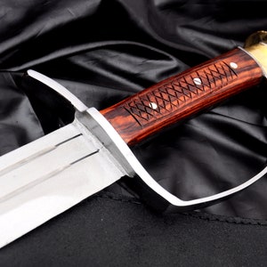 18 Inches Long Blade Sword-dragon Tooth Sword-d Guard Handle-full Tang ...
