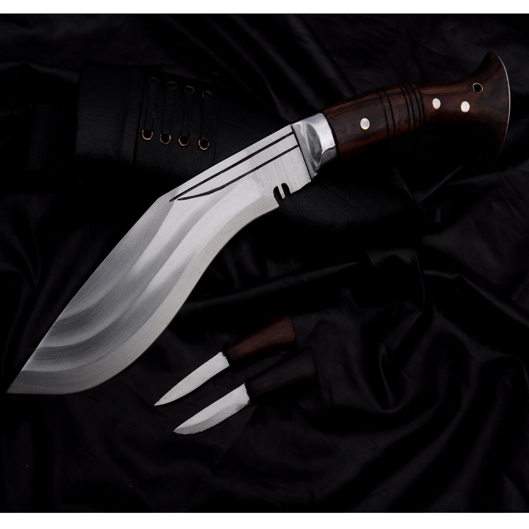 8 Inches Long Blade Forged Kukri Knife-khukuri-hand Forged - Etsy
