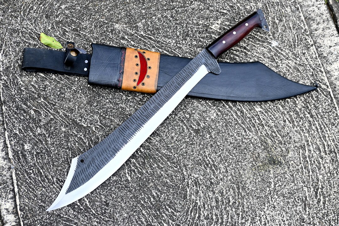 18 Inches Long Blade Large Jungle Machete Dao Machete-full Tang-sharpen ...