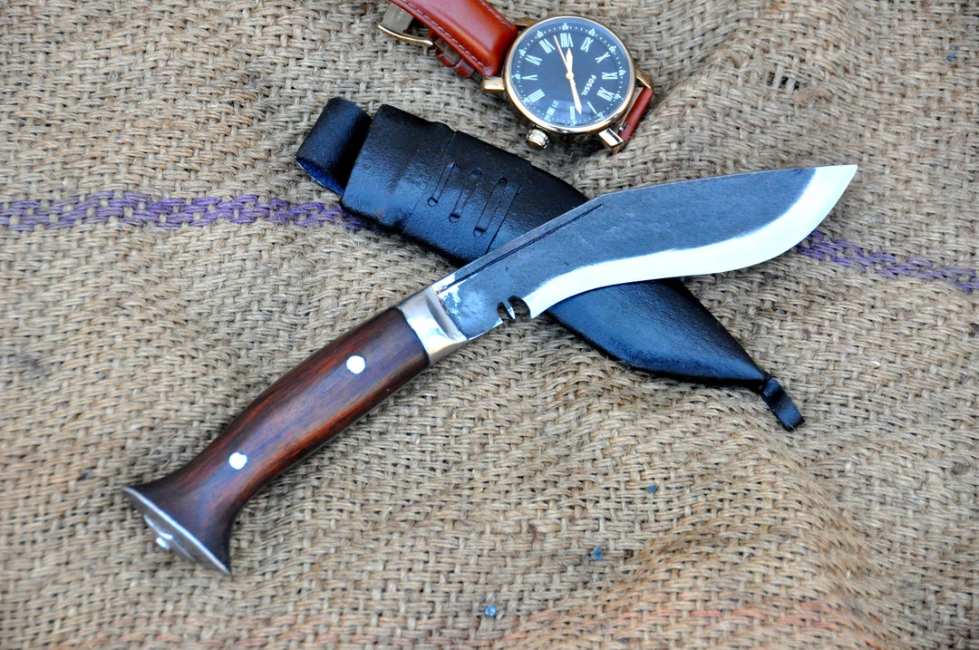 Mini Kukri Knife-5 Inches Long Blade Hand Forged Khukuri-tempered ...