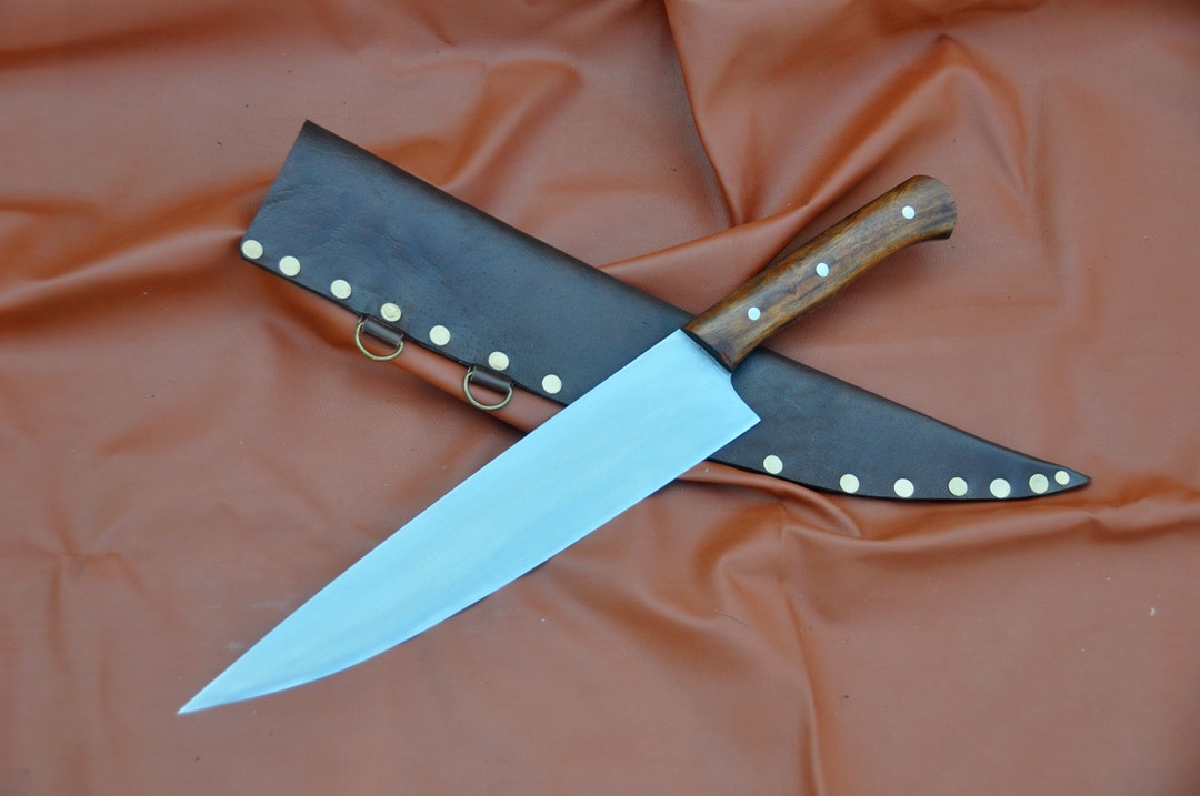 12 Inches Long Blade Hand Forged Chef Knife-knives-kitchen Knife-full ...