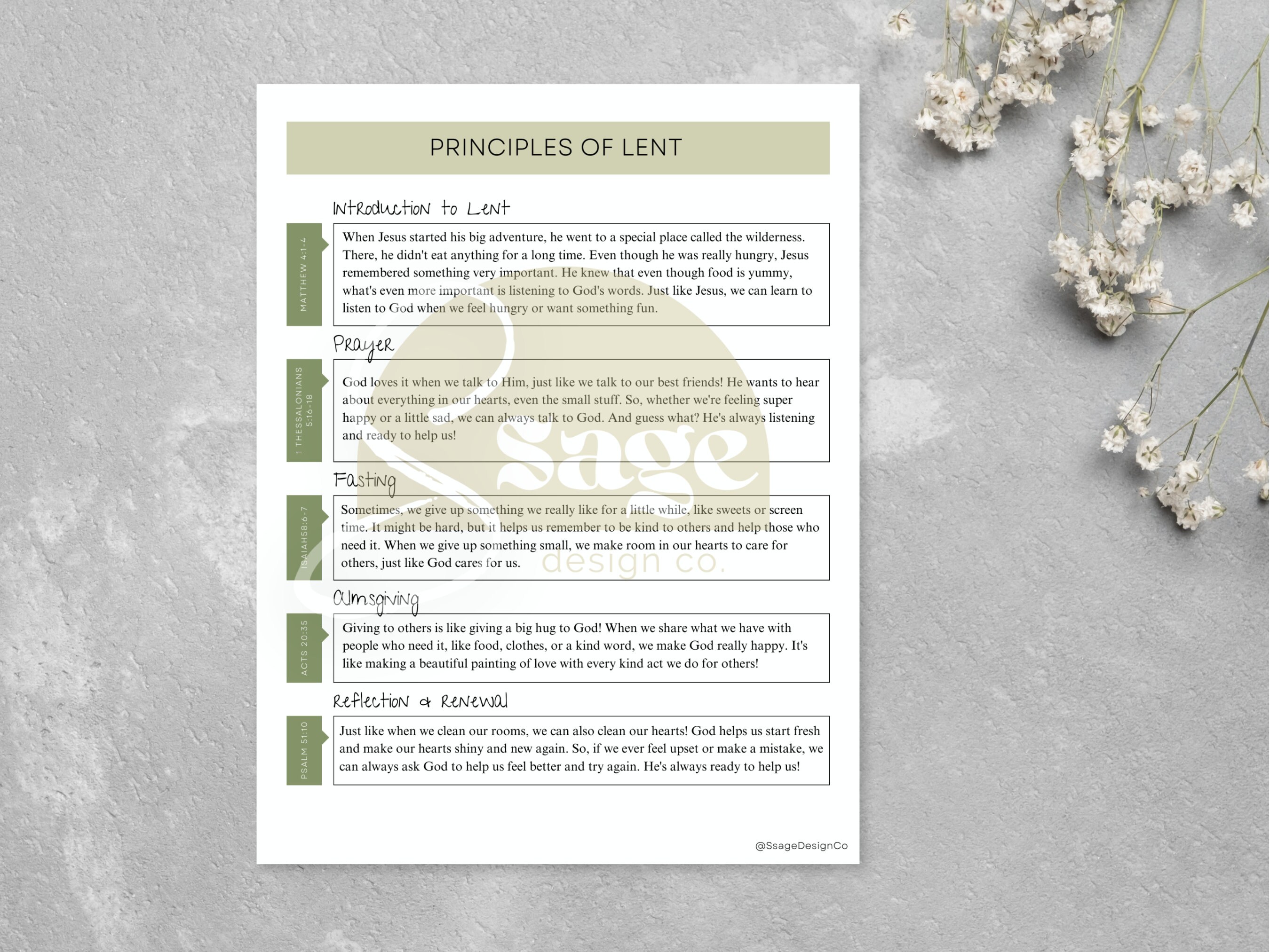 Lent Lesson Activity Pages 11 Pages Ash Wednesday Lent Calendar Kids ...