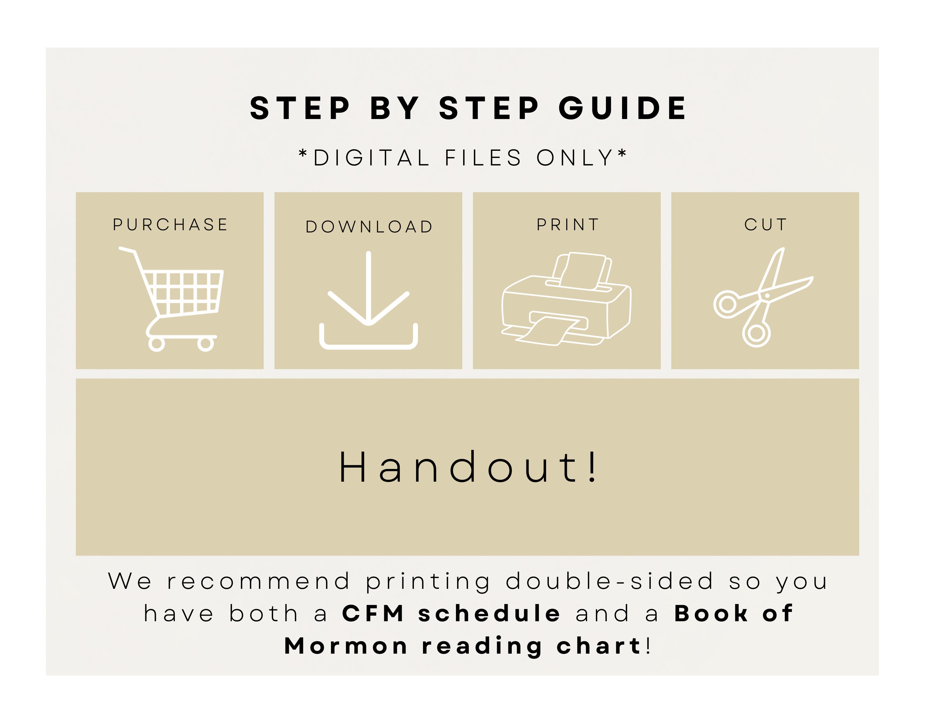 Come Follow Me Book of Mormon Reading Schedule and Chart Handout| Come ...