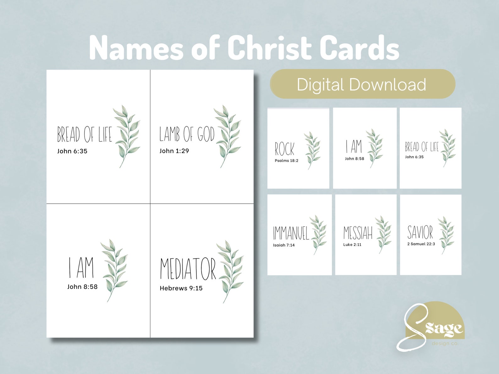 Names of Christ | New Testament Bible Study | Youth Sunday School LDS ...