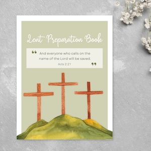 Lent Lesson Activity Pages 11 Pages Ash Wednesday Lent Calendar Kids ...