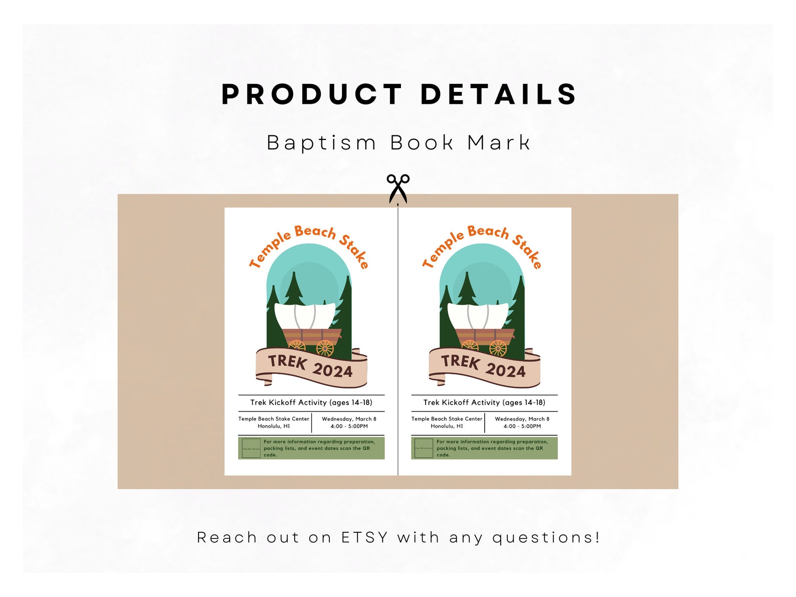 LDS Trek Flyer | Trek Kickoff Invitation Flyer I Digital Download ...