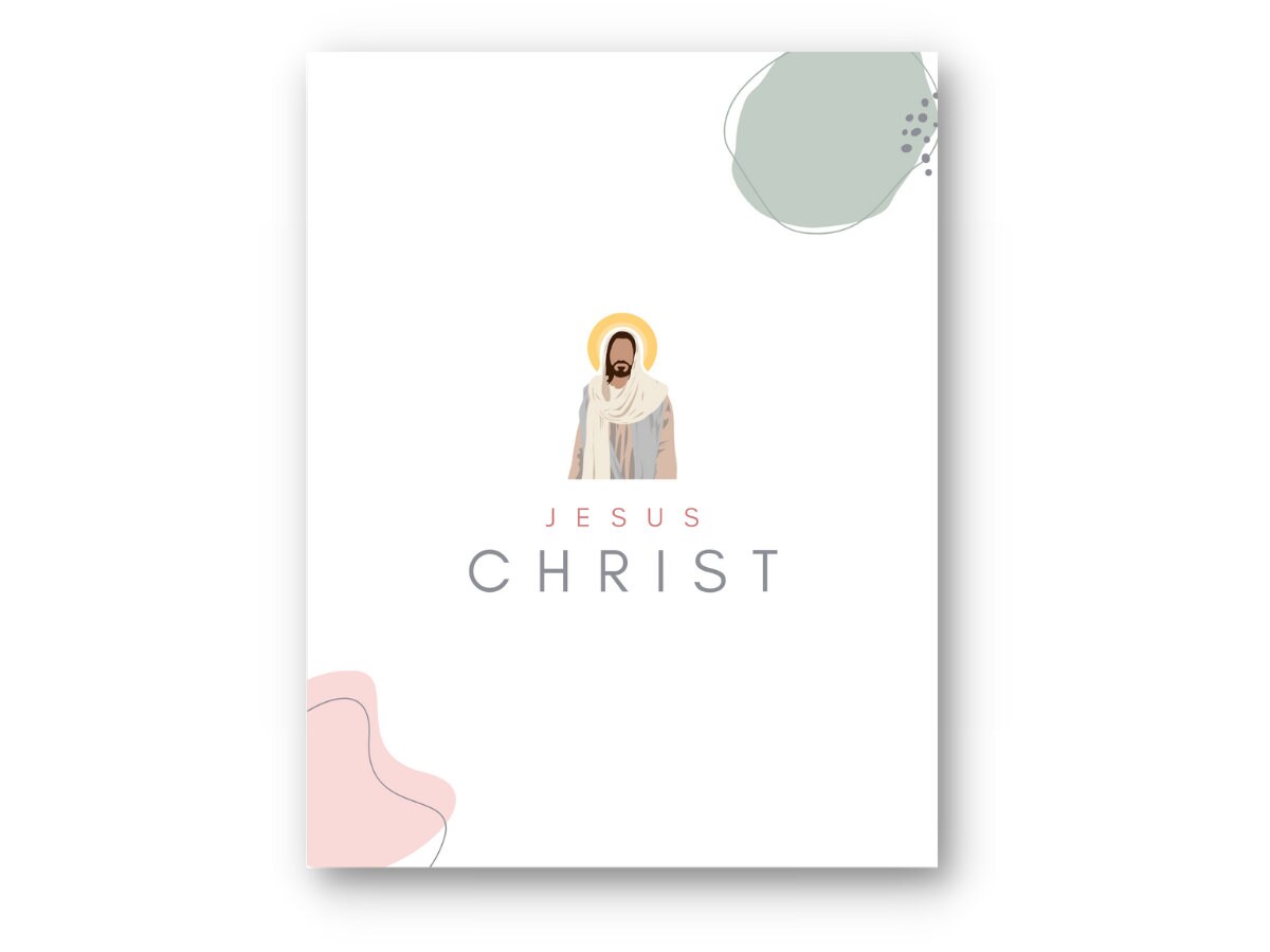 Jesus Christ Worksheet or Study Jesus Journal Paper Sunday School ...