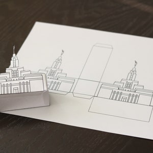 LDS Temple Cutout Activity | Build a Temple | Primary Activity | LDS ...