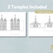 LDS Temple Cutout Activity | Build a Temple | Primary Activity | LDS ...