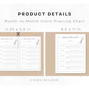 Violin Practice Chart Violin Practice for Kids Violin Teacher Violin ...