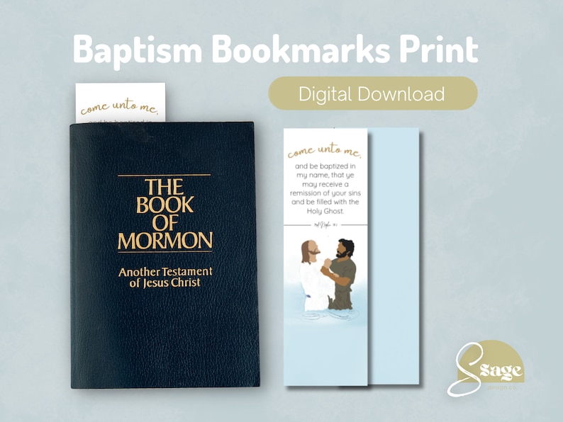 Baptism Book Bundle LDS | Baptism Book for 8 Year Olds | Baptism Book ...