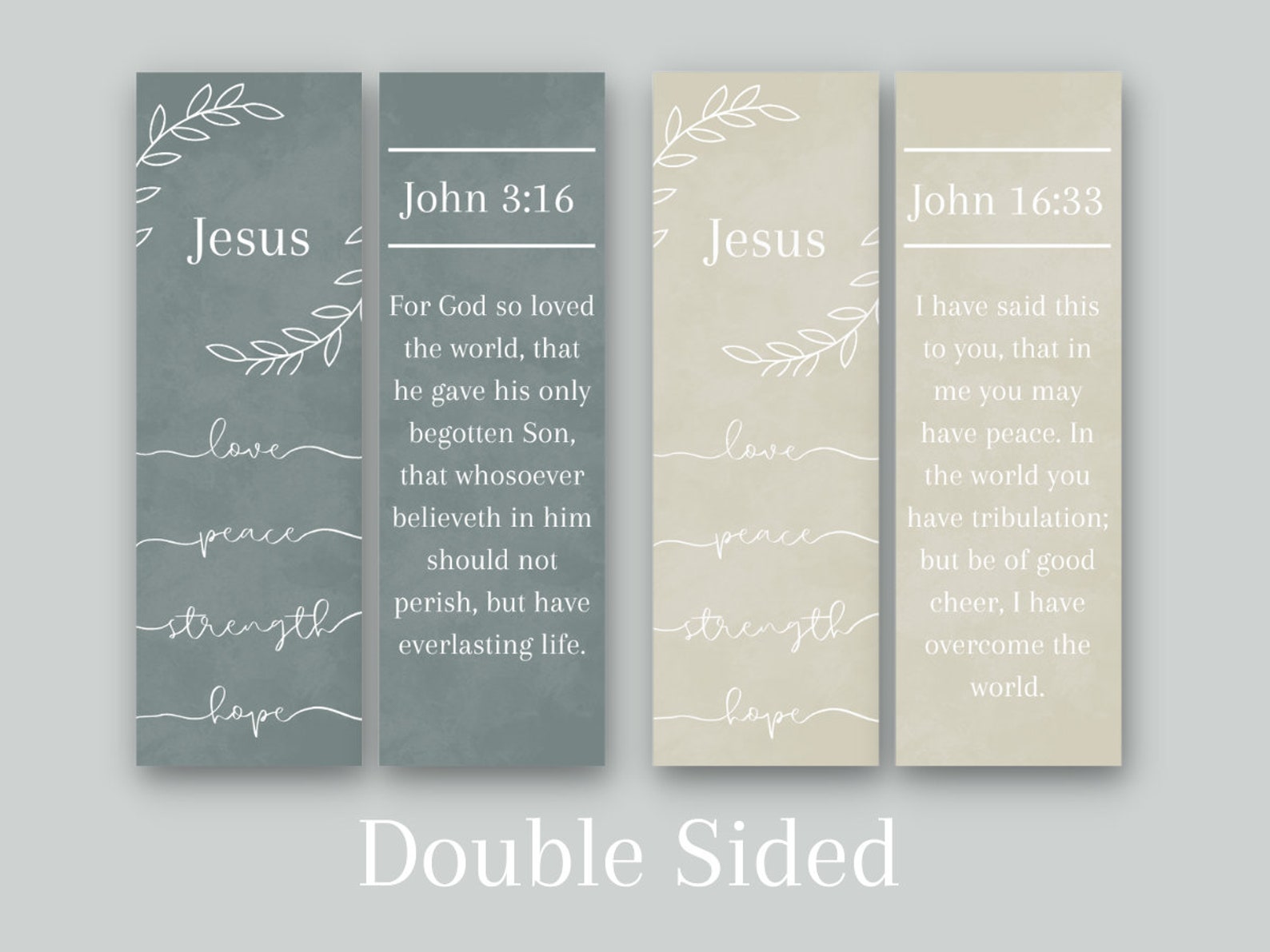 Jesus Bookmarks Digital Download | 4 Options | Bible Study Bookmarks ...