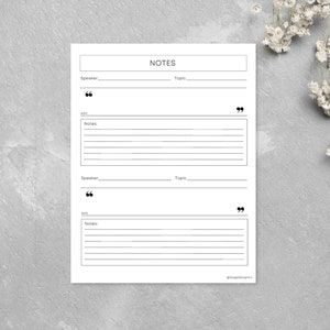 General Conference Note Taking | 7 Colors | General Conference Notes ...
