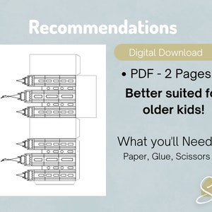 LDS Temple Cutout Activity | Build a Temple | Primary Activity | LDS ...