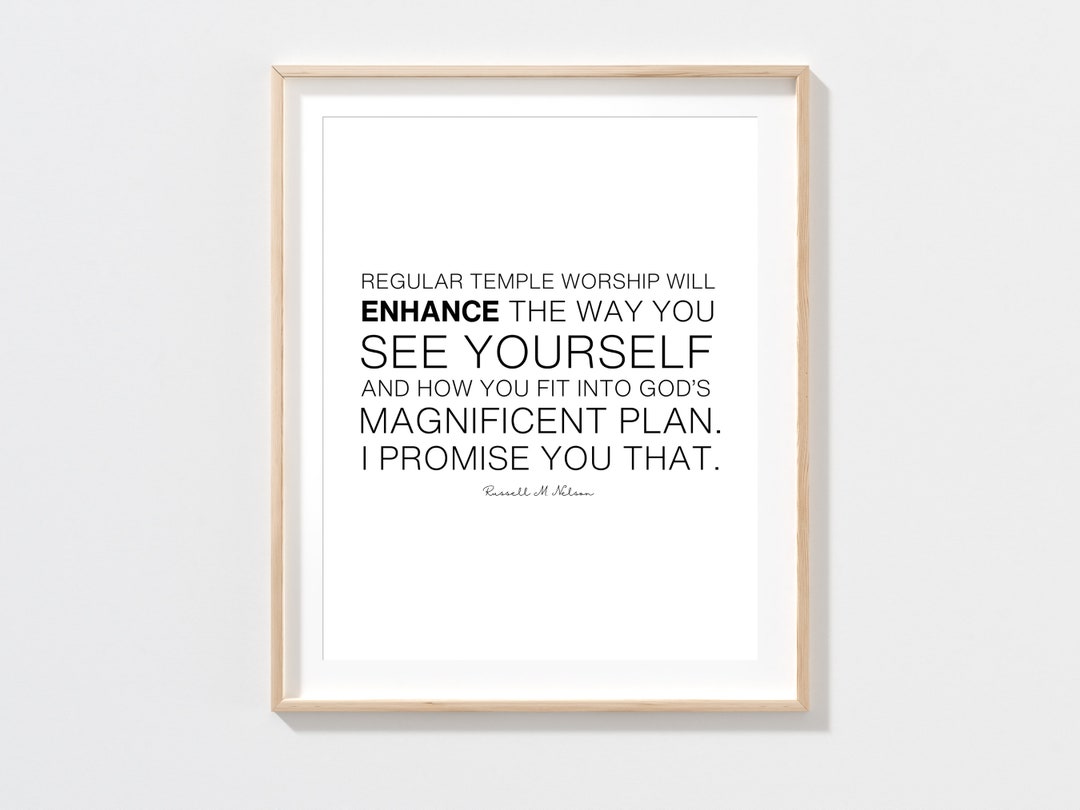 Temple Worship Will Enhance the Way You See Yourself | General ...