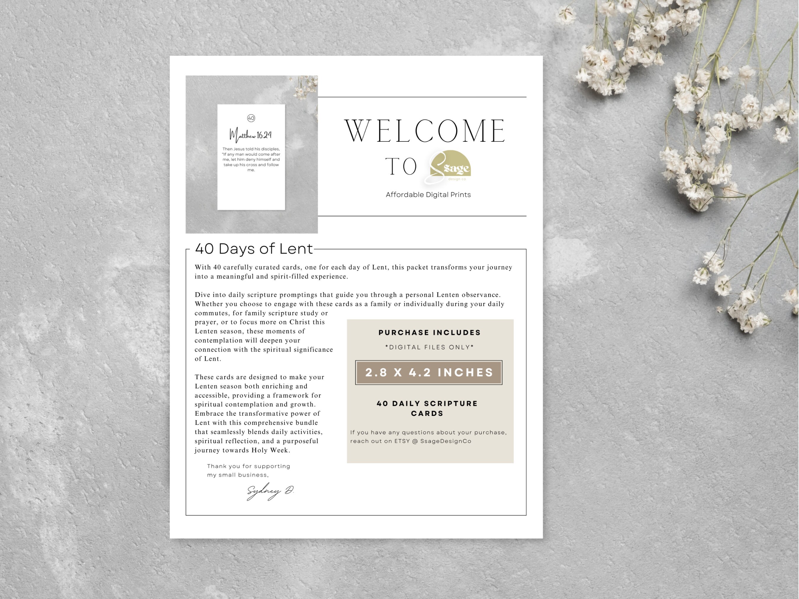 Lent and Holy Week Scripture Cards | Lent Daily Bible Verse | Lent ...