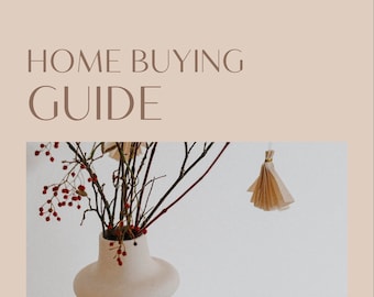 Home Buying Printable Guide Home Ownership Instant Downloadable ...