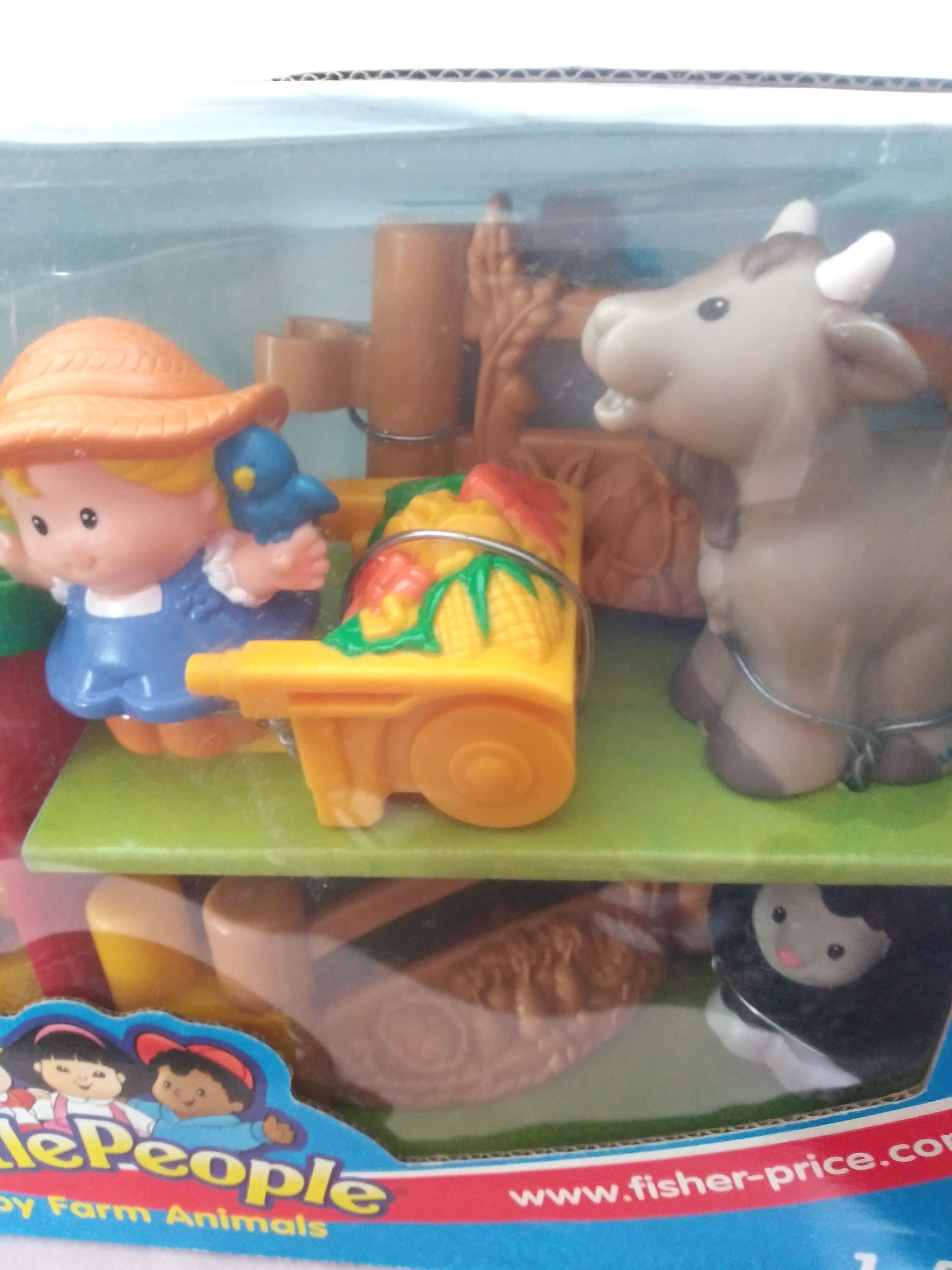 Vintage Fisher-price Little People Baby Farm Animals. Will Ship USPS ...