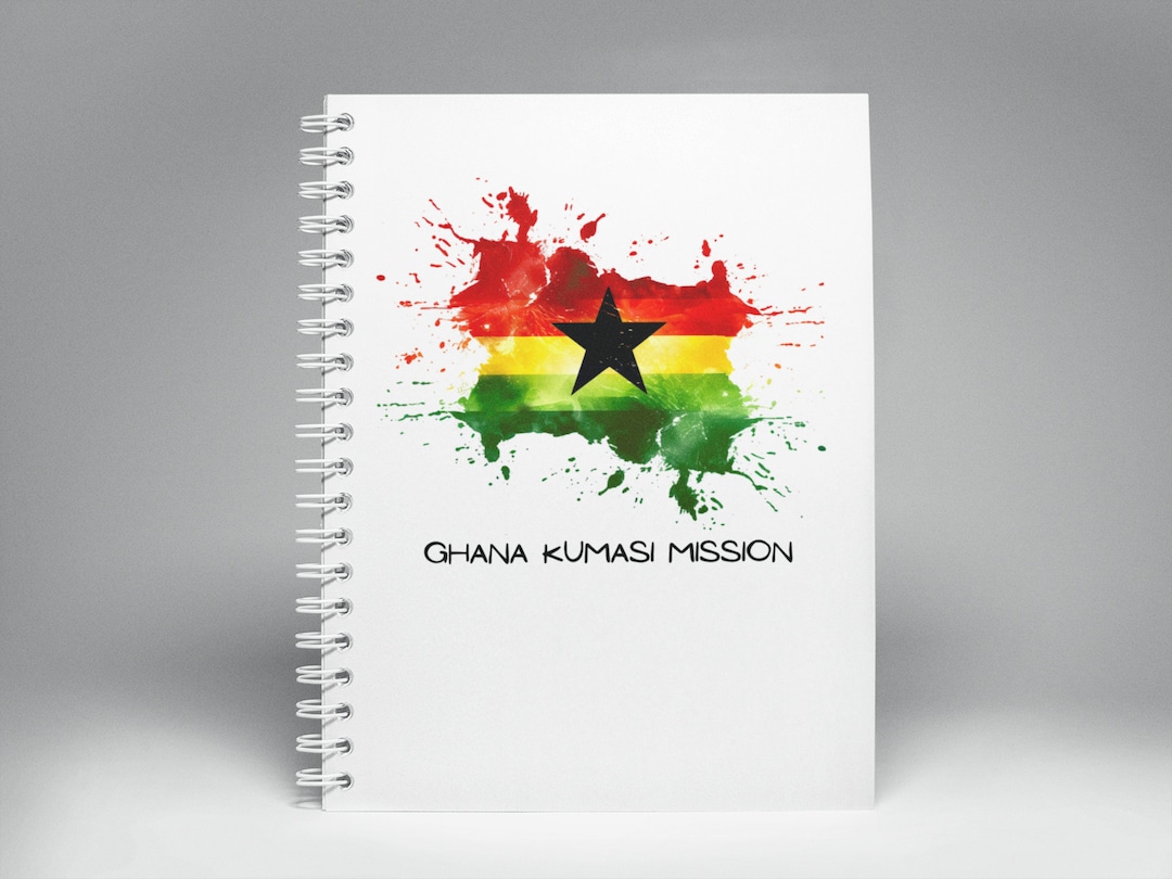 LDS Missionary Journal. Missionary Gift. Customized Lined Spiral ...