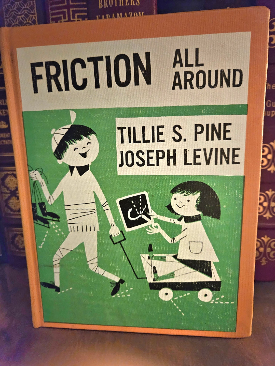 Vintage Children's Book (1960) Friction All Around - Etsy
