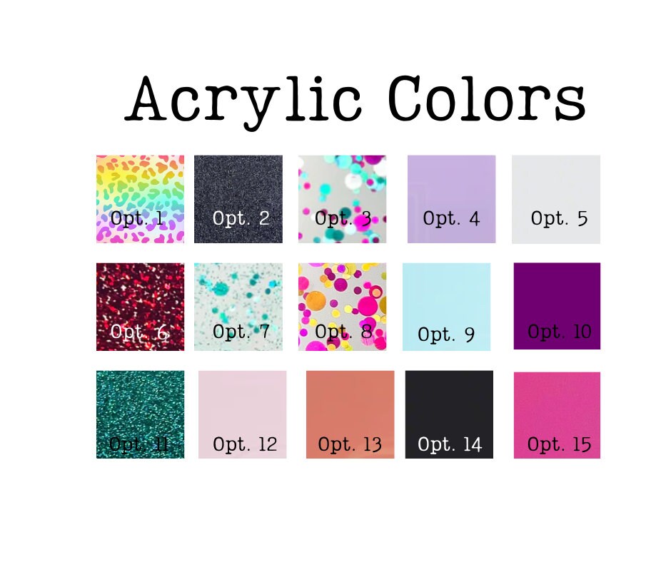 Personalized Acrylic Name Tag Backpack Name Tag Lunch Box - Etsy