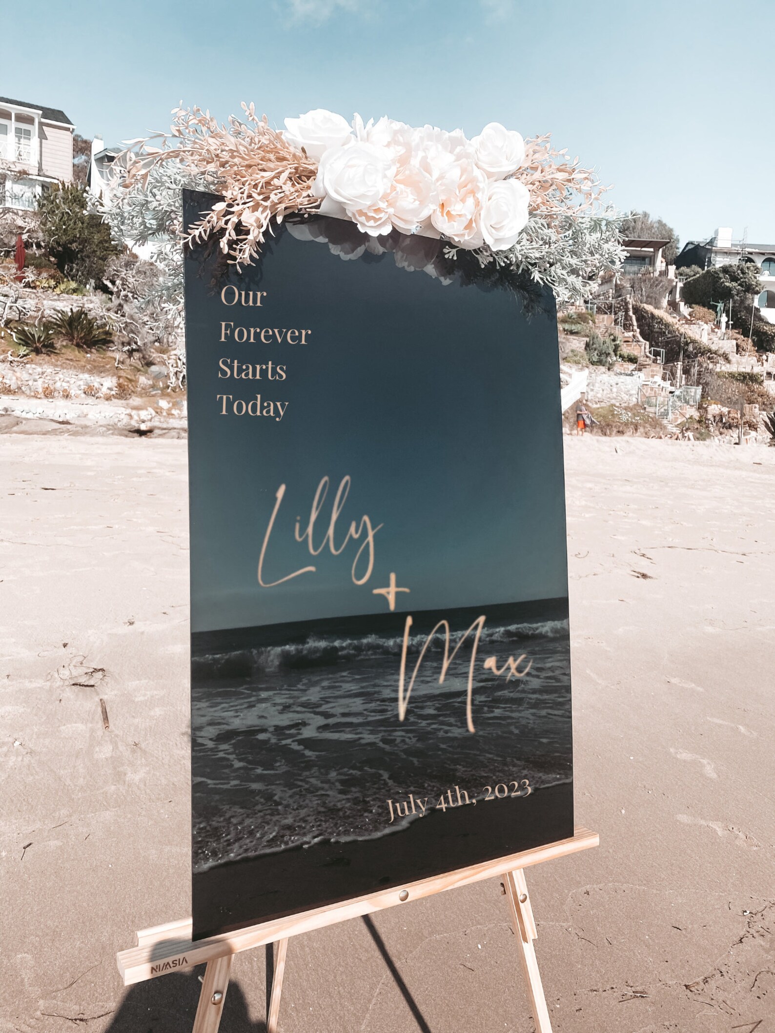 Custom Acrylic Wedding Welcome Sign Special Event Sign Wedding - Etsy