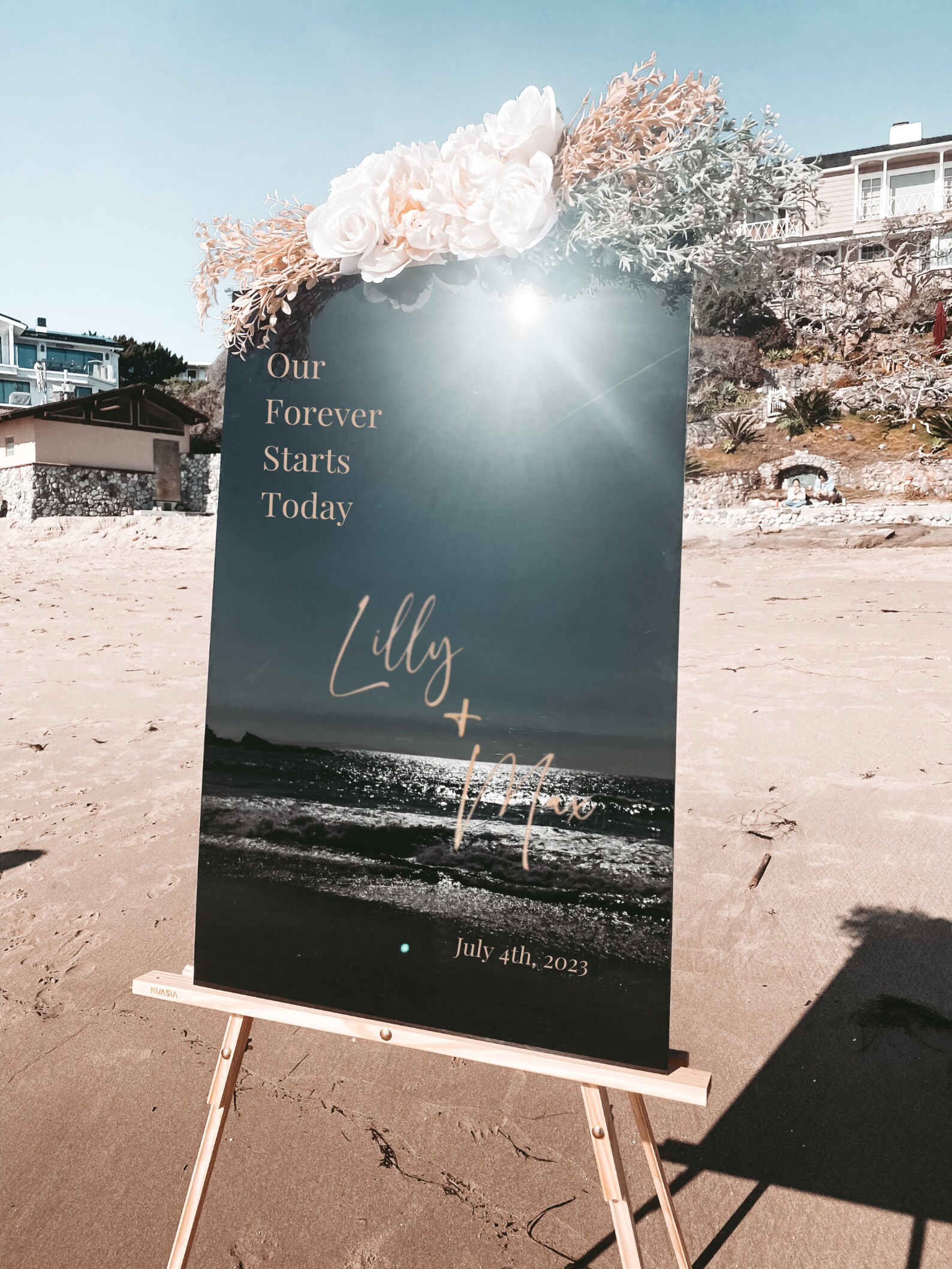 Custom Acrylic Wedding Welcome Sign Special Event Sign Wedding - Etsy