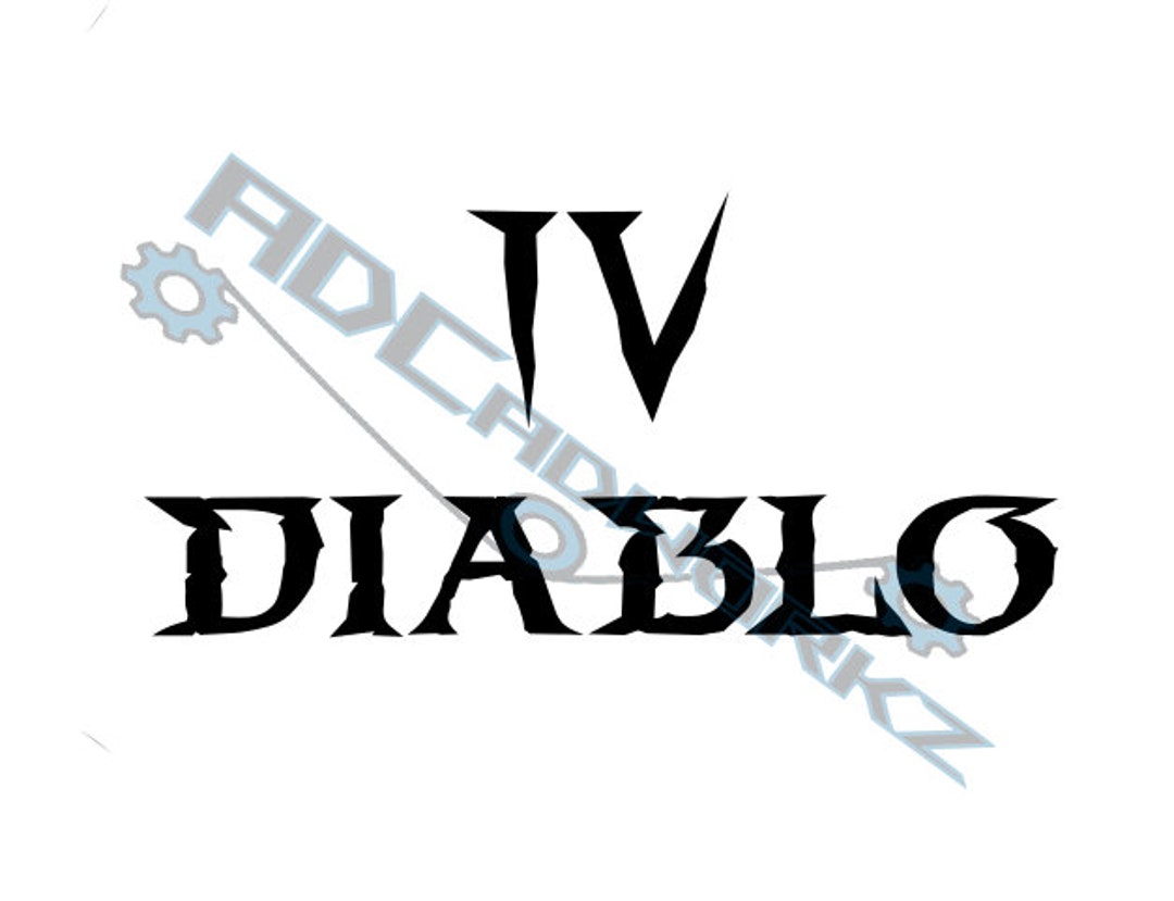 Diablo 4 Style SVG - Etsy