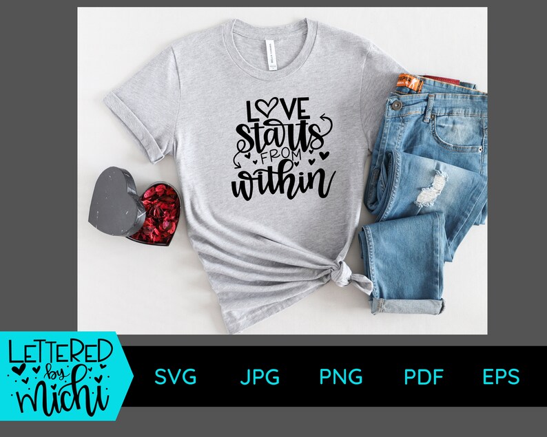 Love Starts From Within - Etsy