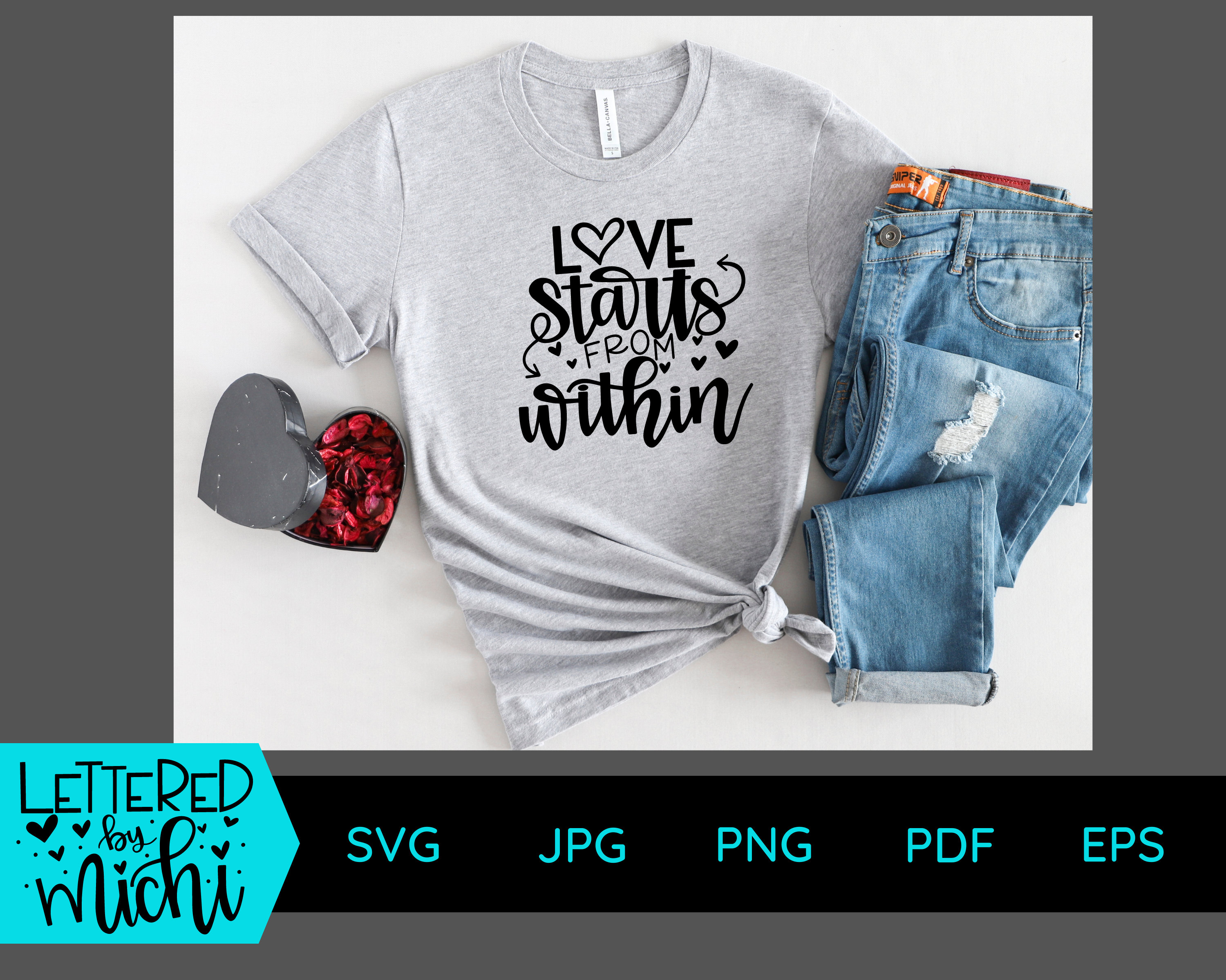 Love Starts From Within - Etsy