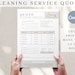 Professional Cleaning Service Quote, Commercial Cleaning Business ...