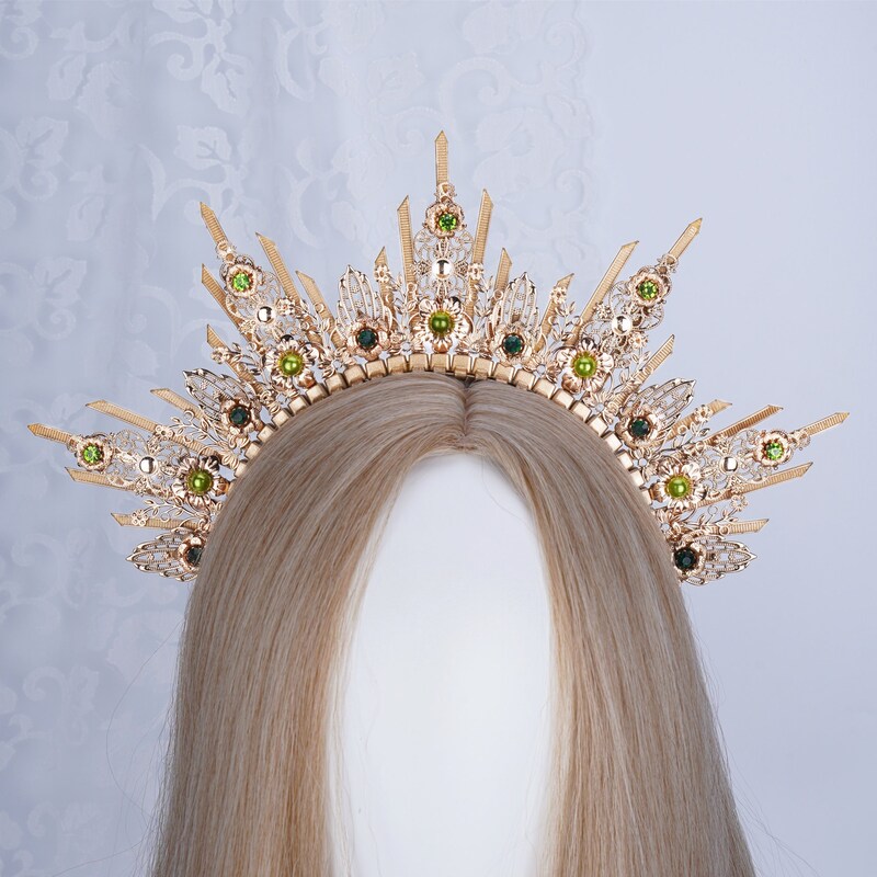 Gold Wedding Tiara - Etsy