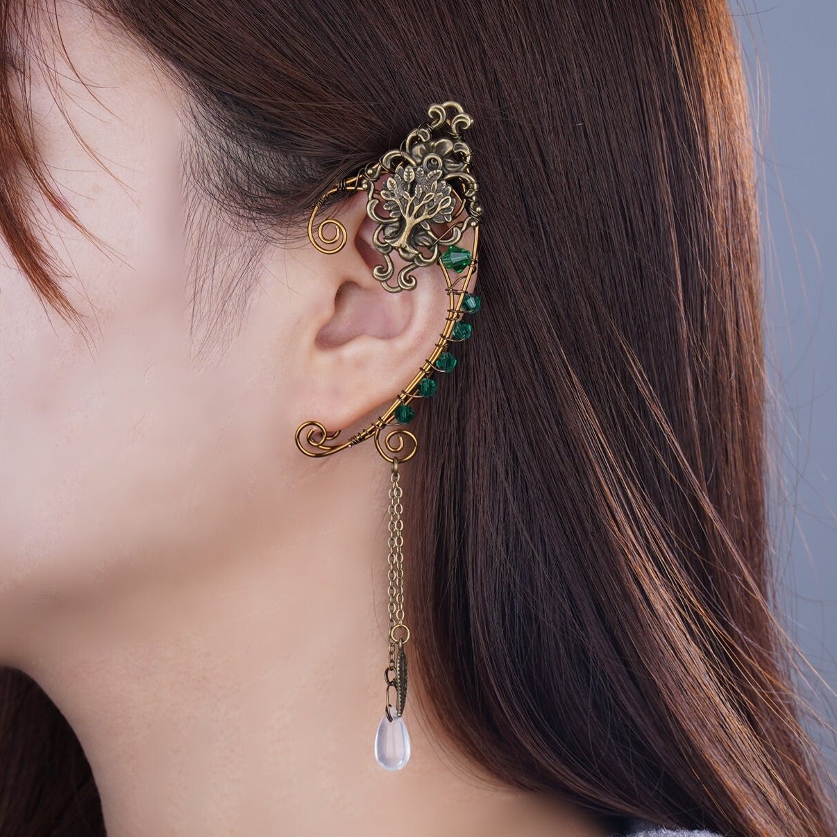 Elf Ear Cuff No Piercing Elven Ear Cuff Fairy Earring Elf - Etsy