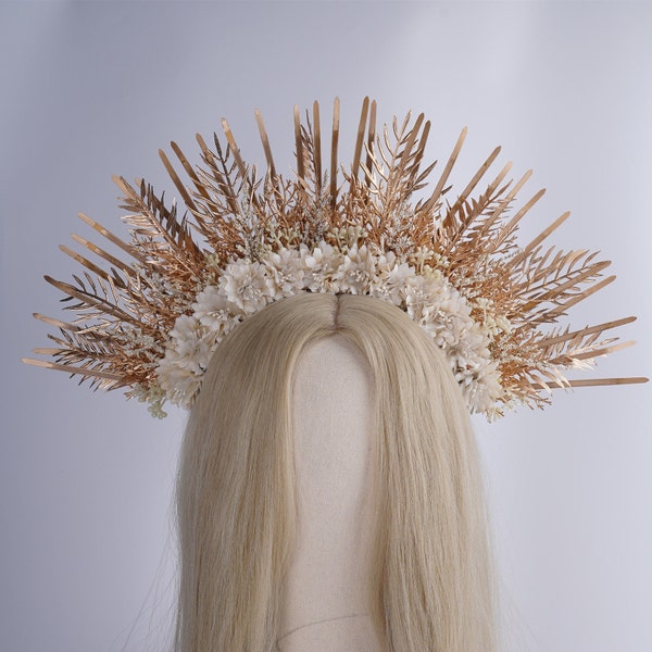 Spike Flower Crown - Etsy