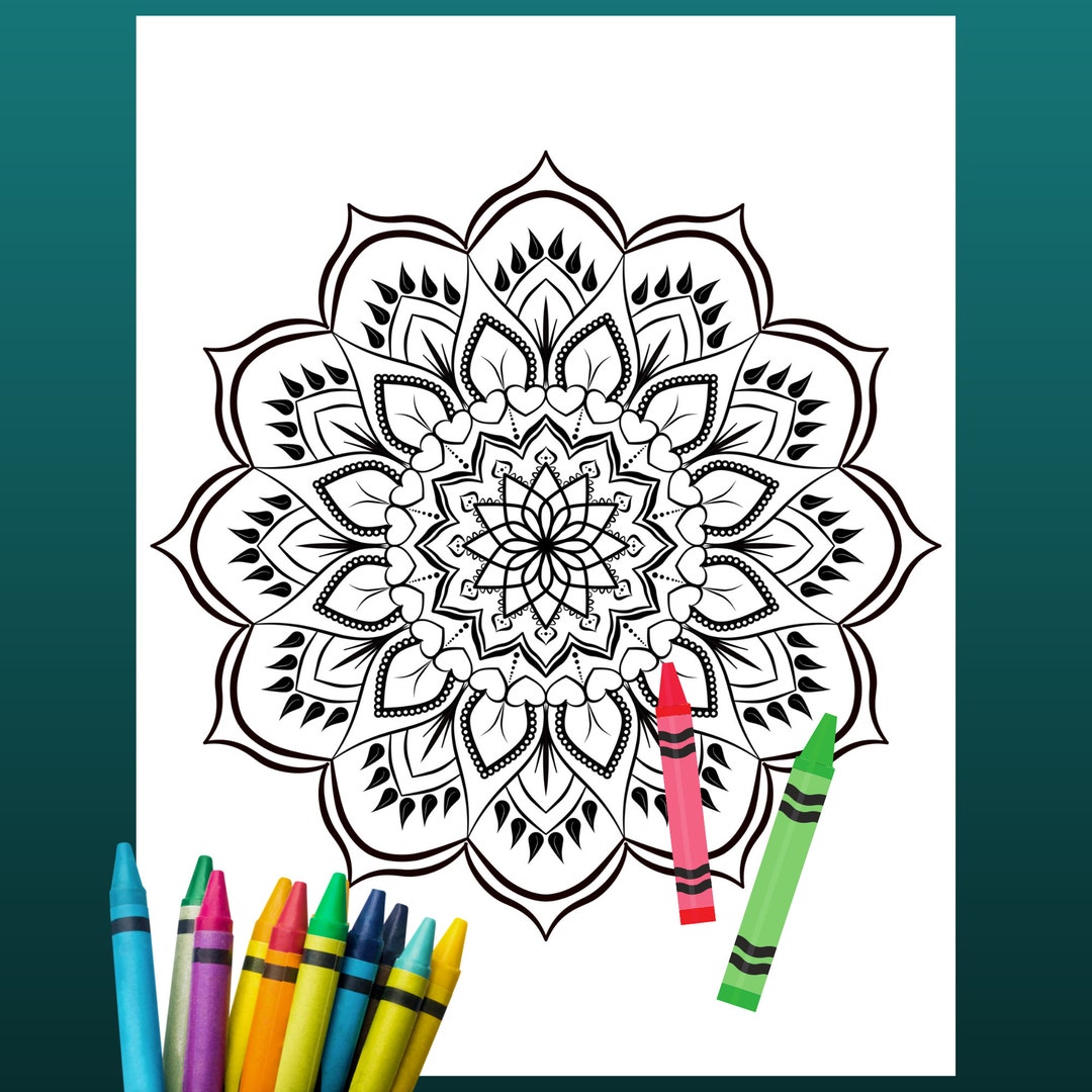 Fun Child or Adult Coloring Page - Digital Download! - Etsy