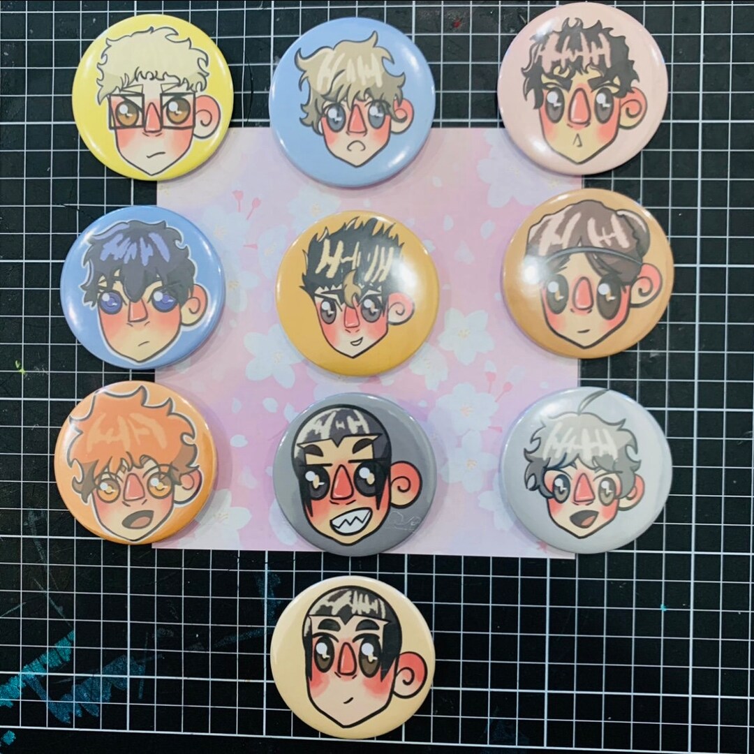 Haikyuu Buttons - Etsy
