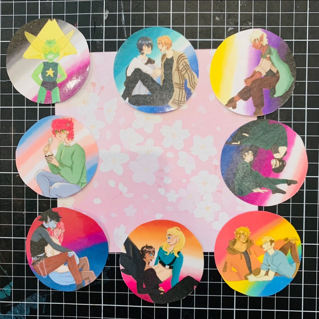 Pride Character Stickers - Etsy Australia