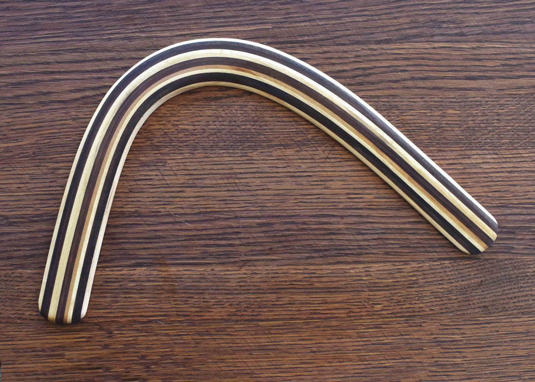 American Wood Hook Boomerang Wooden Handmade. Beautiful. Unique. and ...