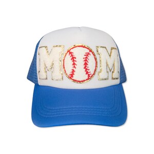 Baseball Mom Hat Custom Gift for Mom Cute Baseball Trucker Hat Gift for ...