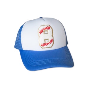 Custom Number Baseball Hat Personalized Gift Baseball Mom Hat Custom ...